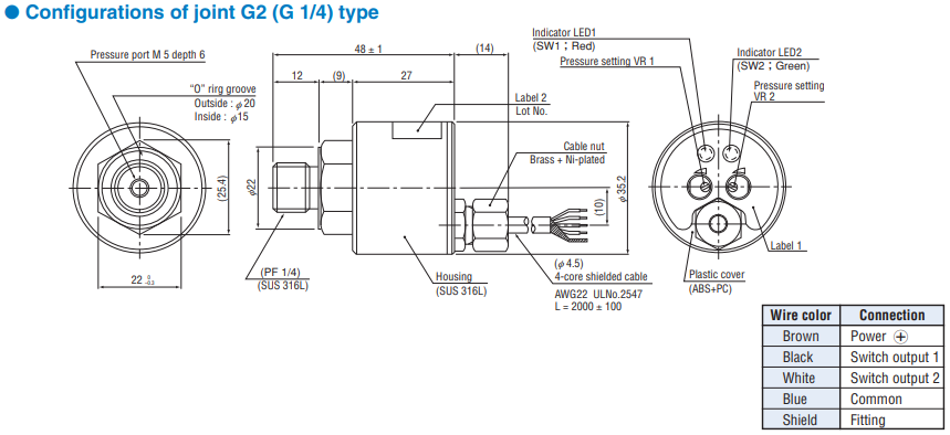 Pressure switch PS85|Products|Horustech Electronics Co.,Ltd.